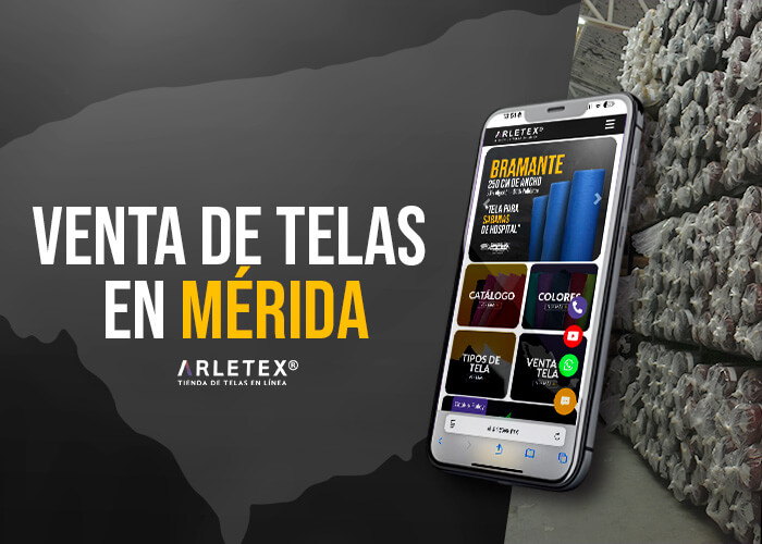 🥇Tienda De Telas En Mérida Yucatán Rollos al Mayoreo Arletex 📍