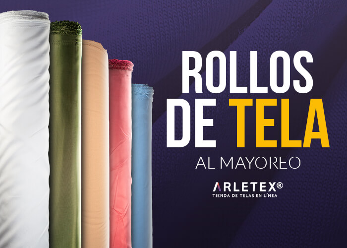 🥇 Rollos De Tela 🧵 | Venta De Rollos De Tela Al Mayoreo | Arletex 📍