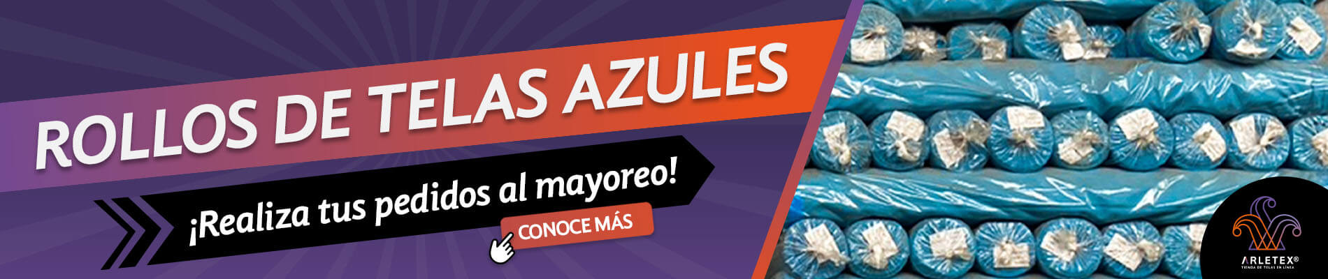 Tela Azul Tela Color Azul Arletex📍